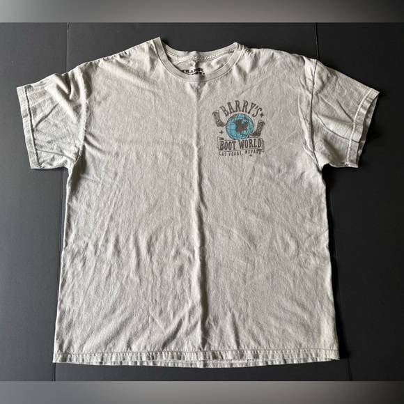 Shirts | Strange Daze Barrys Boot World Las Vegas Nv Graphic Tshirt Xl ...